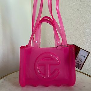 Telfar | Bags | Telfar X Melissa Pink Jelly Bag Small | Poshmark